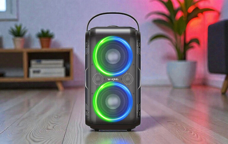 Ez egy nagyon olcsó és mégis eléggé komoly, hangos bluetooth hangfal ...
